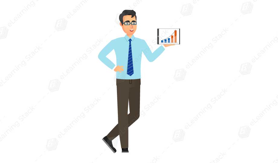 Animated Character | Business | Salesman | SM-SM-1C-14 - eLearningStack.com